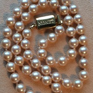 Monet | Jewelry | Vintage 6 Pearl Necklace By Monet | Poshmark